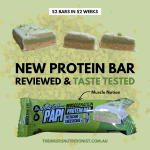 Muscle Nation Pistachio Papi Cheesecake Protein Bar Reviewed & Taste ...
