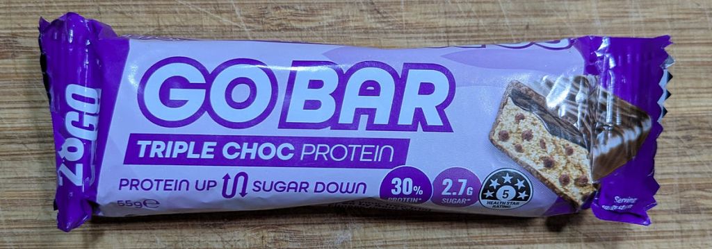 28Go Go BarTriple Choc Protein Bar Review – The Hiker's Nutritionist
