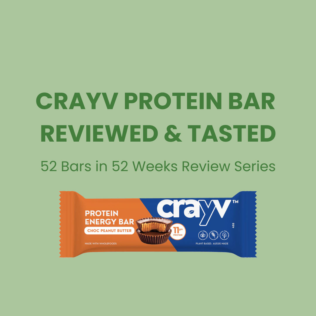 CRAYV Choc Peanut Butter Protein Energy Bar Reviewed & Taste Tested ...