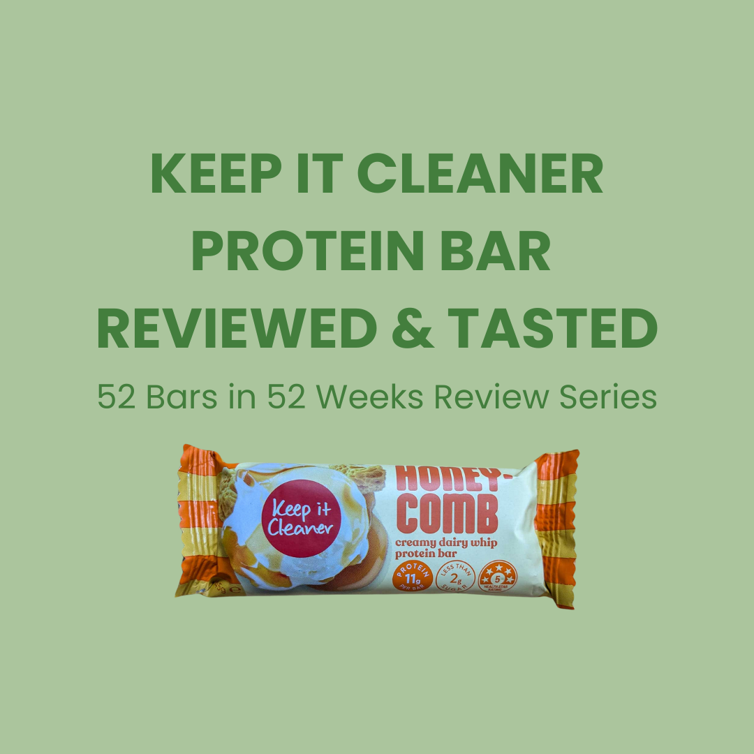 Keep It Cleaner Honeycomb Creamy Dairy Whip Protein Bar Reviewed ...
