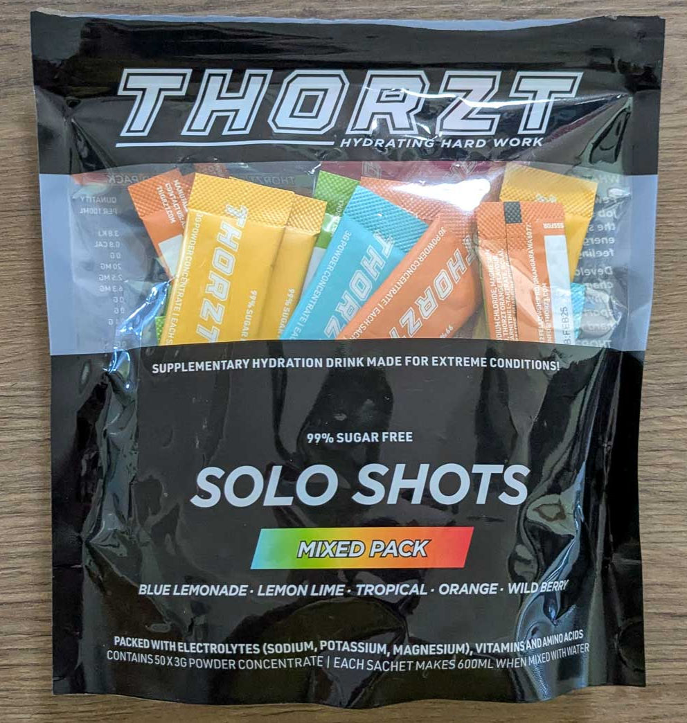 Thorzt Solo Shots Electrolyte Flavour Review & Taste Test – The Hiker's ...